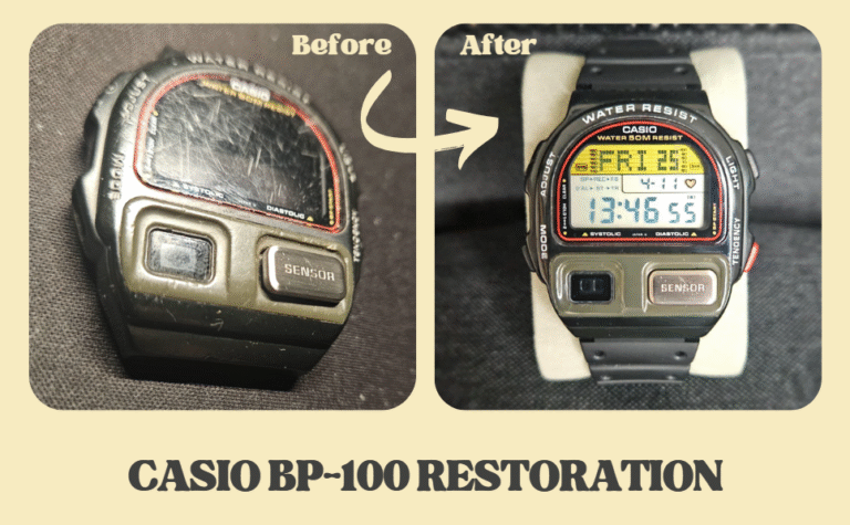Casio BP-100 - Restoration - casiorestore.com