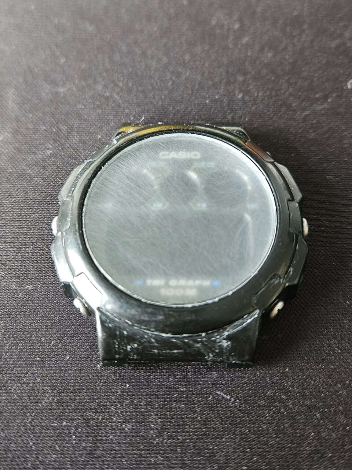 Casio TGW-10 (Black Dial) - Restoration - casiorestore.com